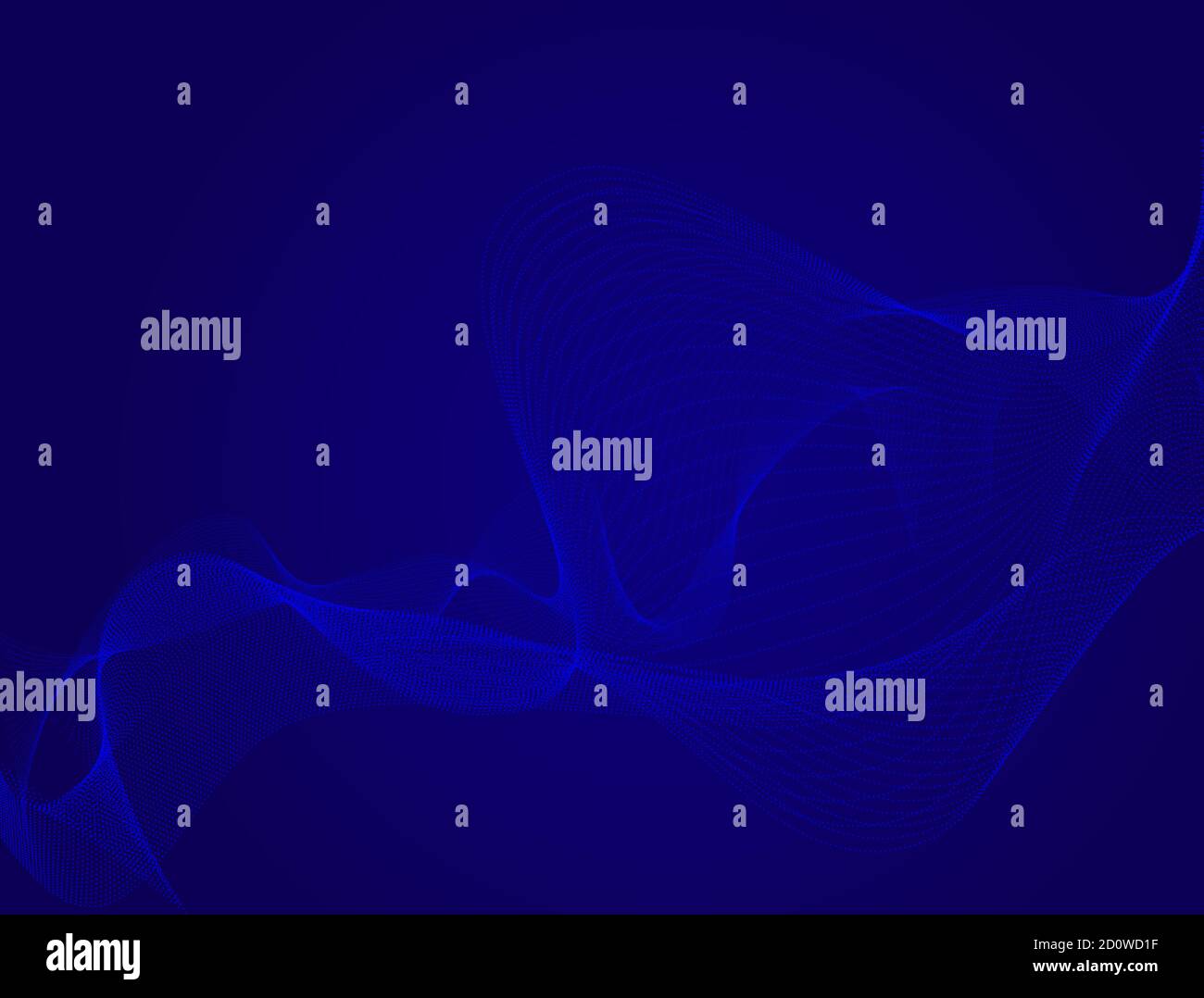 Blue background with abstract waves motive. Vector illustration for ...