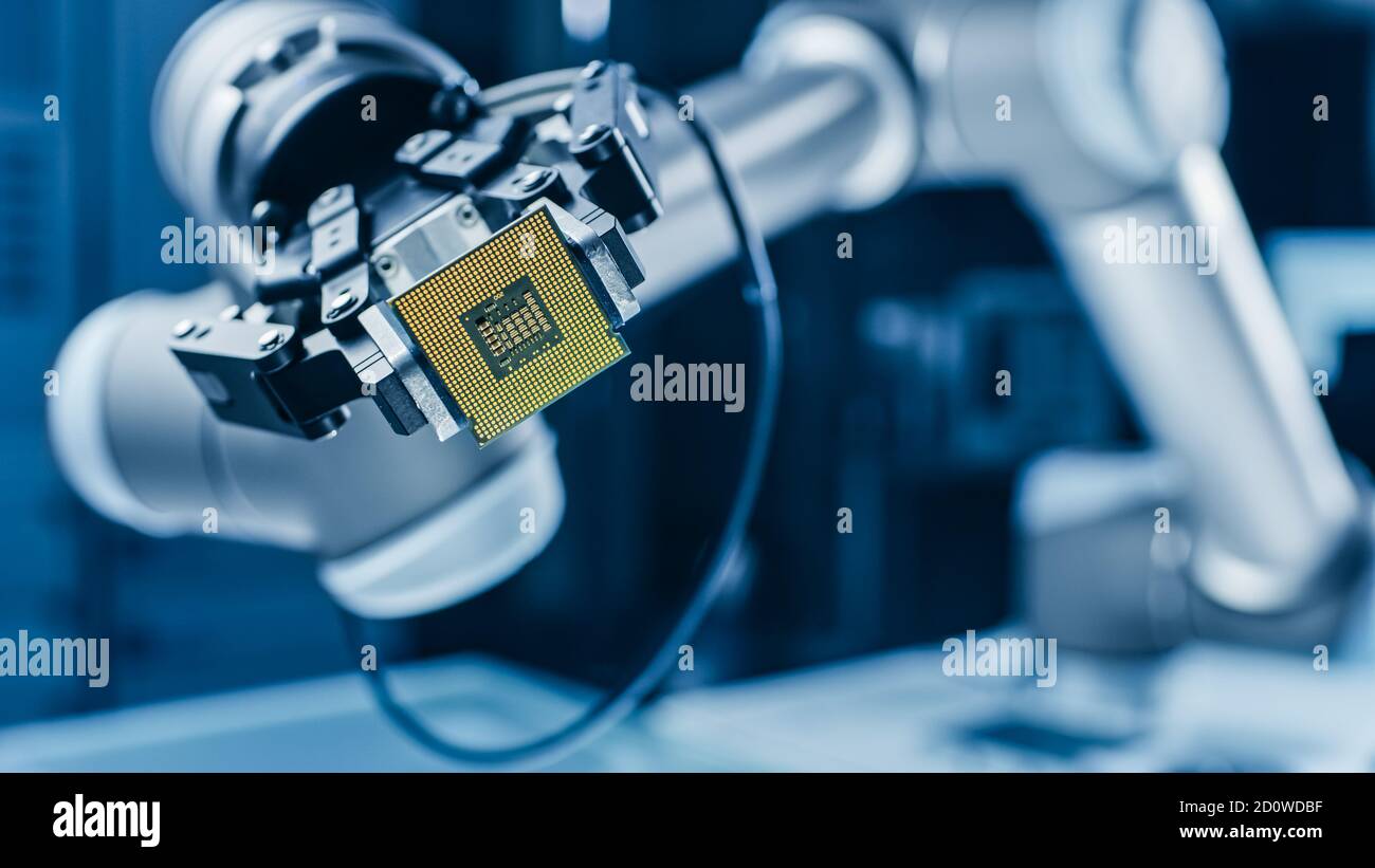 Modern High Tech Authentic Robot Arm Holding Contemporary Super ...