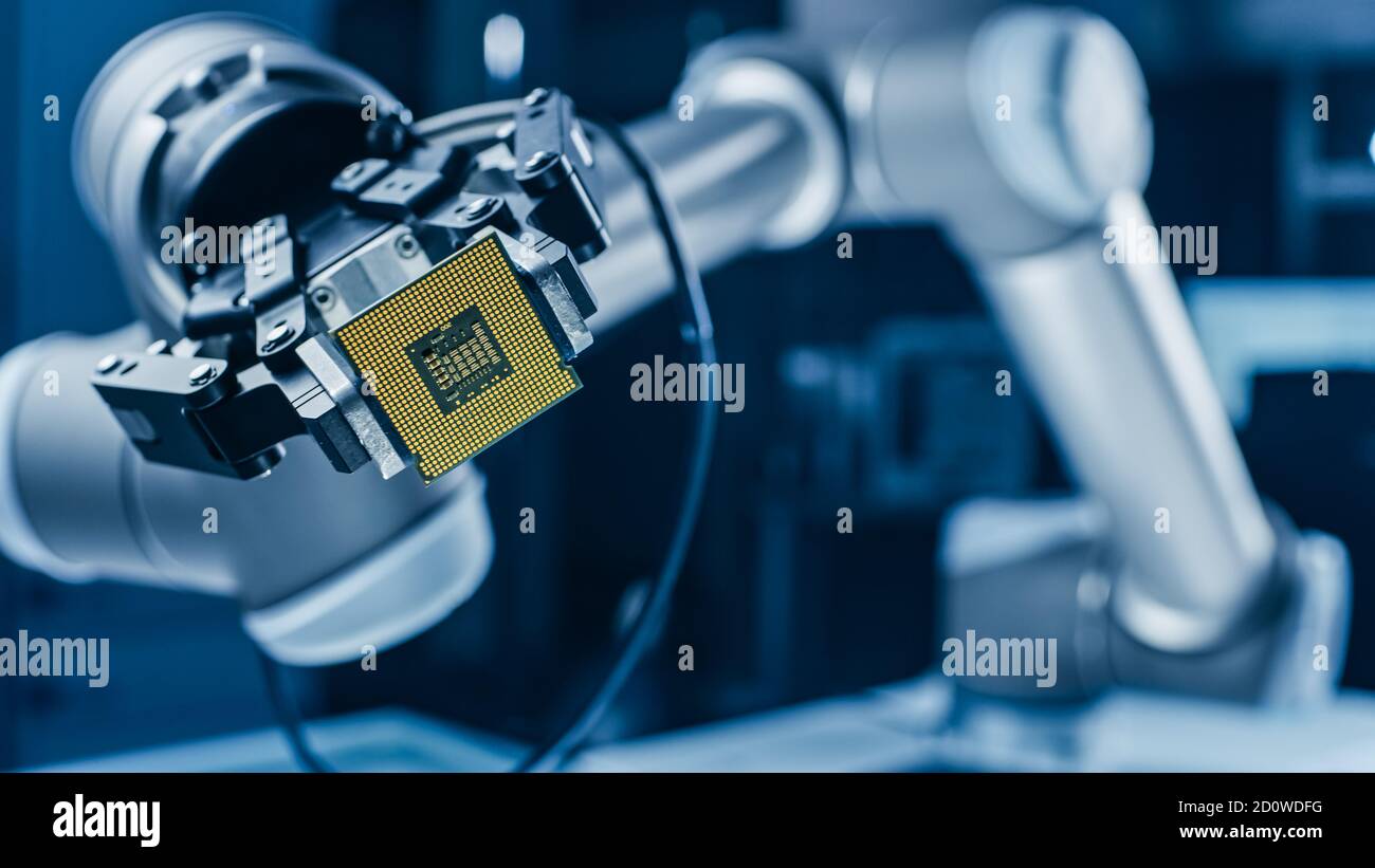 Modern High Tech Authentic Robot Arm Holding Contemporary Super ...