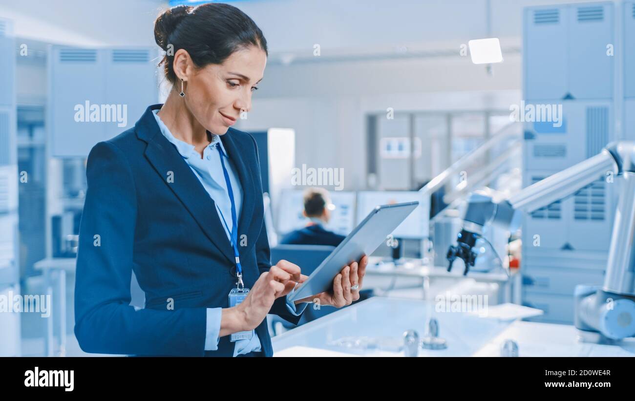 Engineer uses artificial intelligence hi-res stock photography and ...