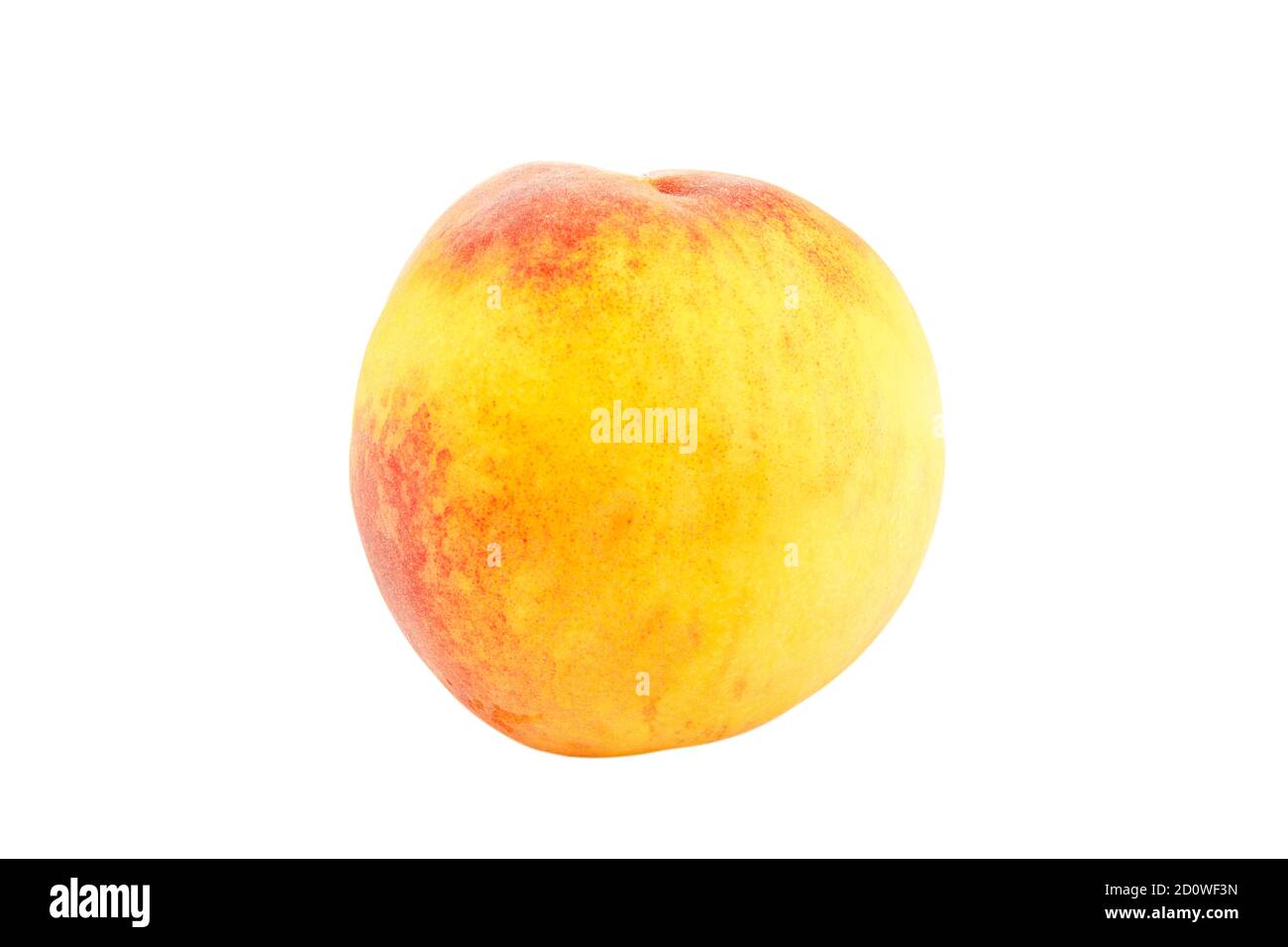 Fresh peach fruits isolated on white background Stock Photo - Alamy