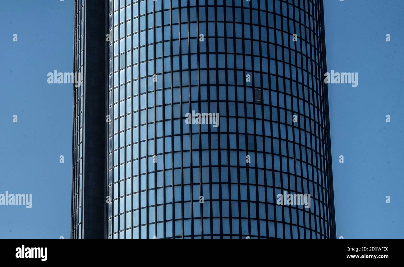 glass facade design of a modern building, architecture and design in ...