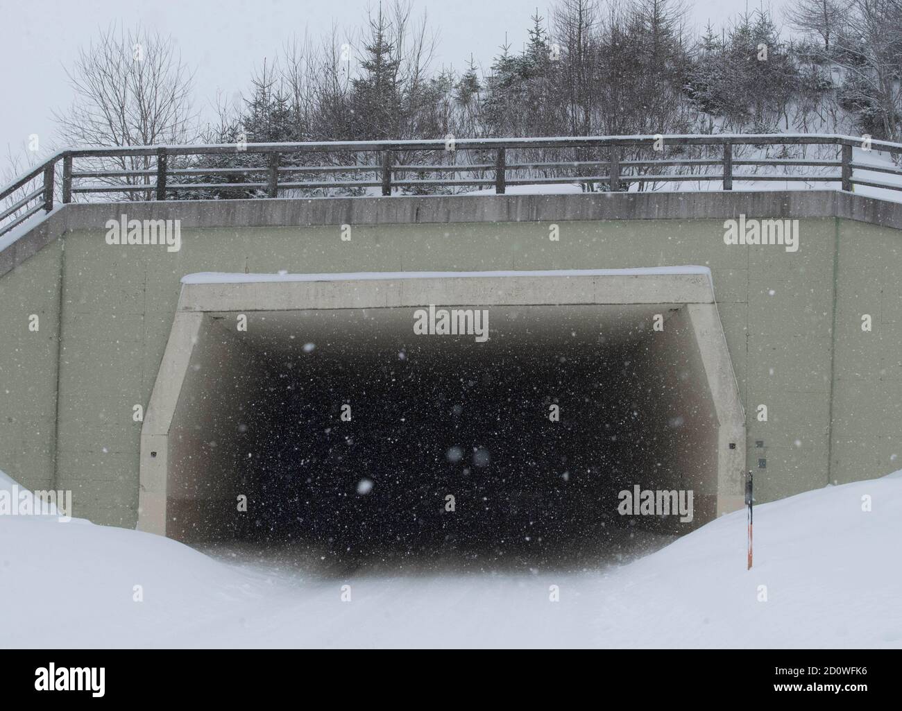 a car tunnel on the road, passageway through a mountain Stock Photo - Alamy