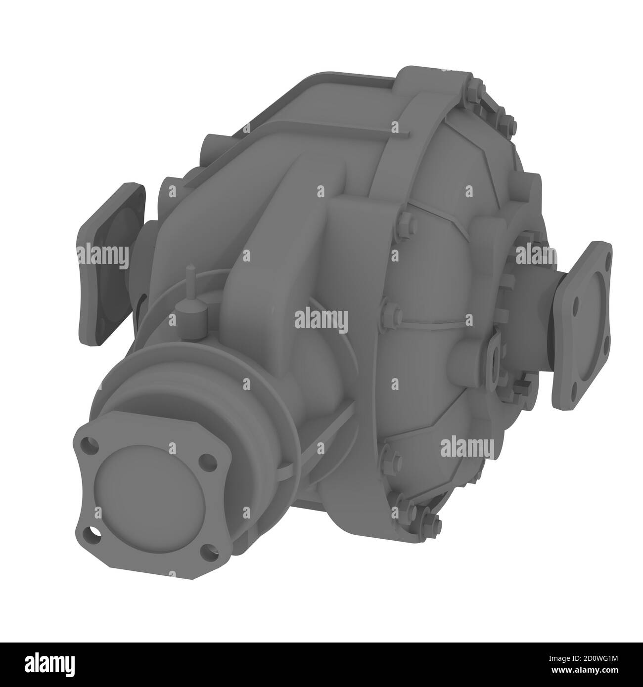 Car drive axle reducer. Detail of the car. Car drive axle reducer ...