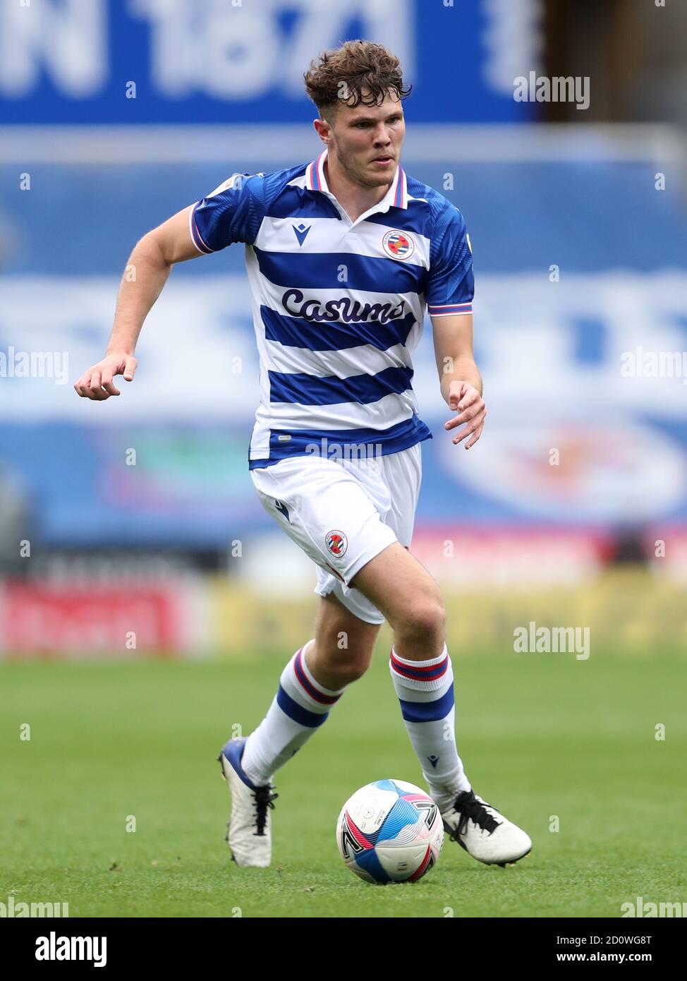 Reading's Tom Holmes during the Sky Bet Championship match at the ...