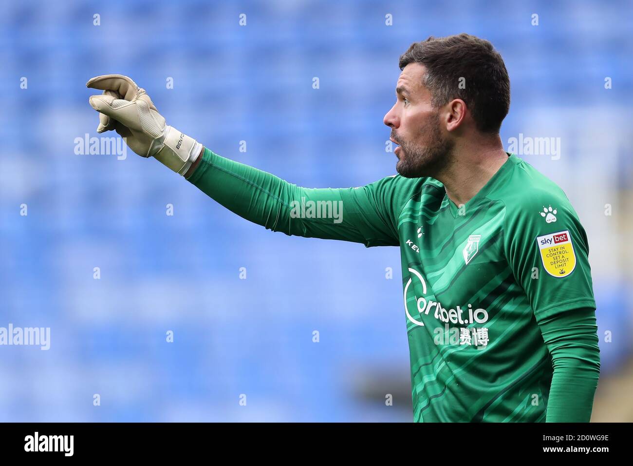 Watford goalkeeper Ben Foster during the Sky Bet Championship match at ...