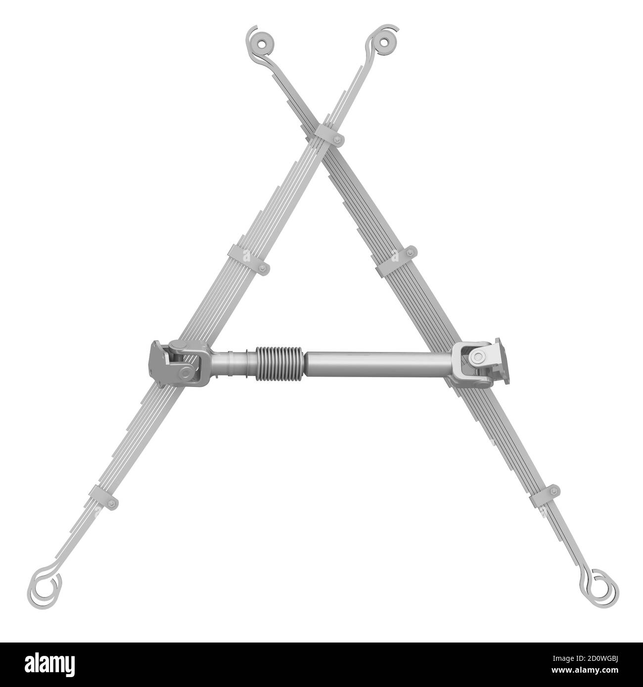 Letter A from car parts. The first letter of the alphabet -A- composed ...