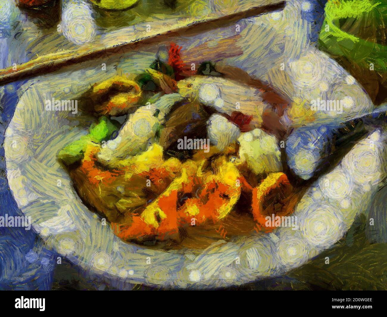 Impressionist painting restaurant hi-res stock photography and images ...