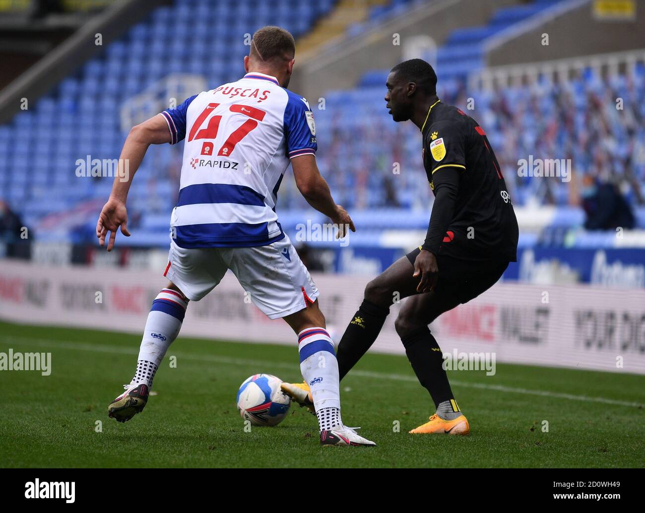 Madejski Stadium, Reading, Berkshire, UK. 3rd Oct, 2020. English ...