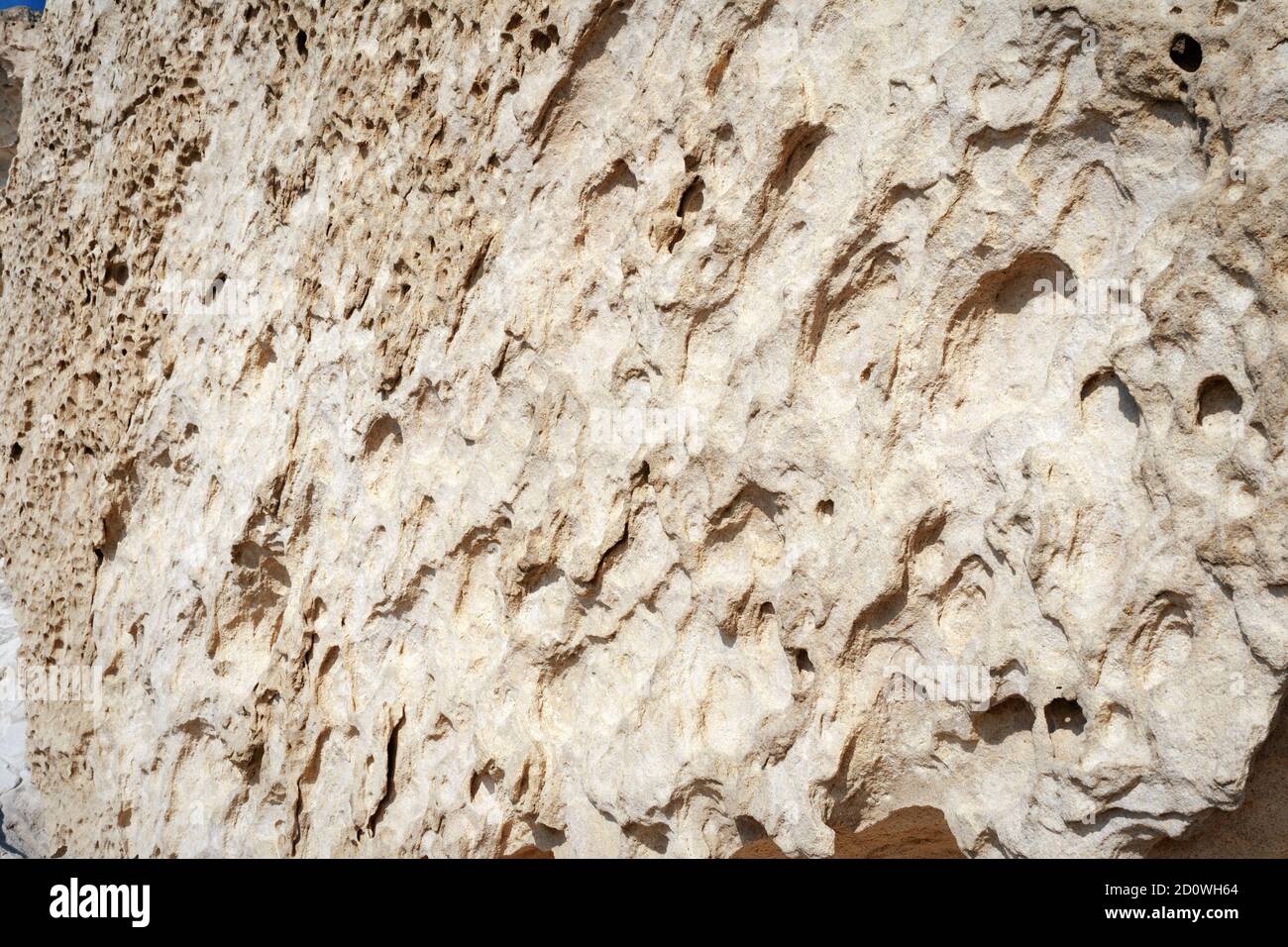 Surface sandy rock. Rocky shore of the Caspian Sea Stock Photo - Alamy