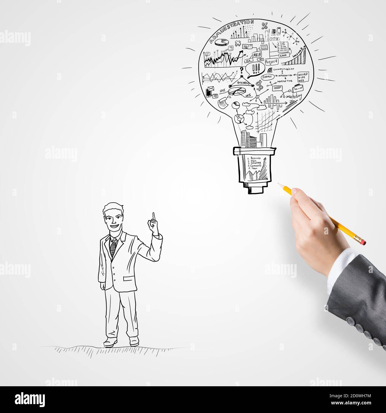 Sketching vision hi-res stock photography and images - Alamy