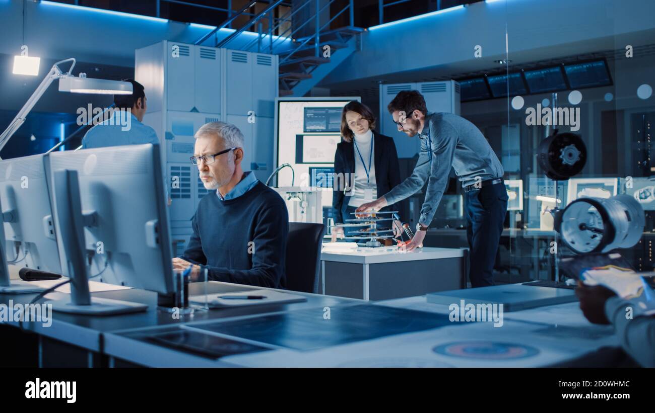 Diverse International Team of Industrial Engineers and Scientists ...