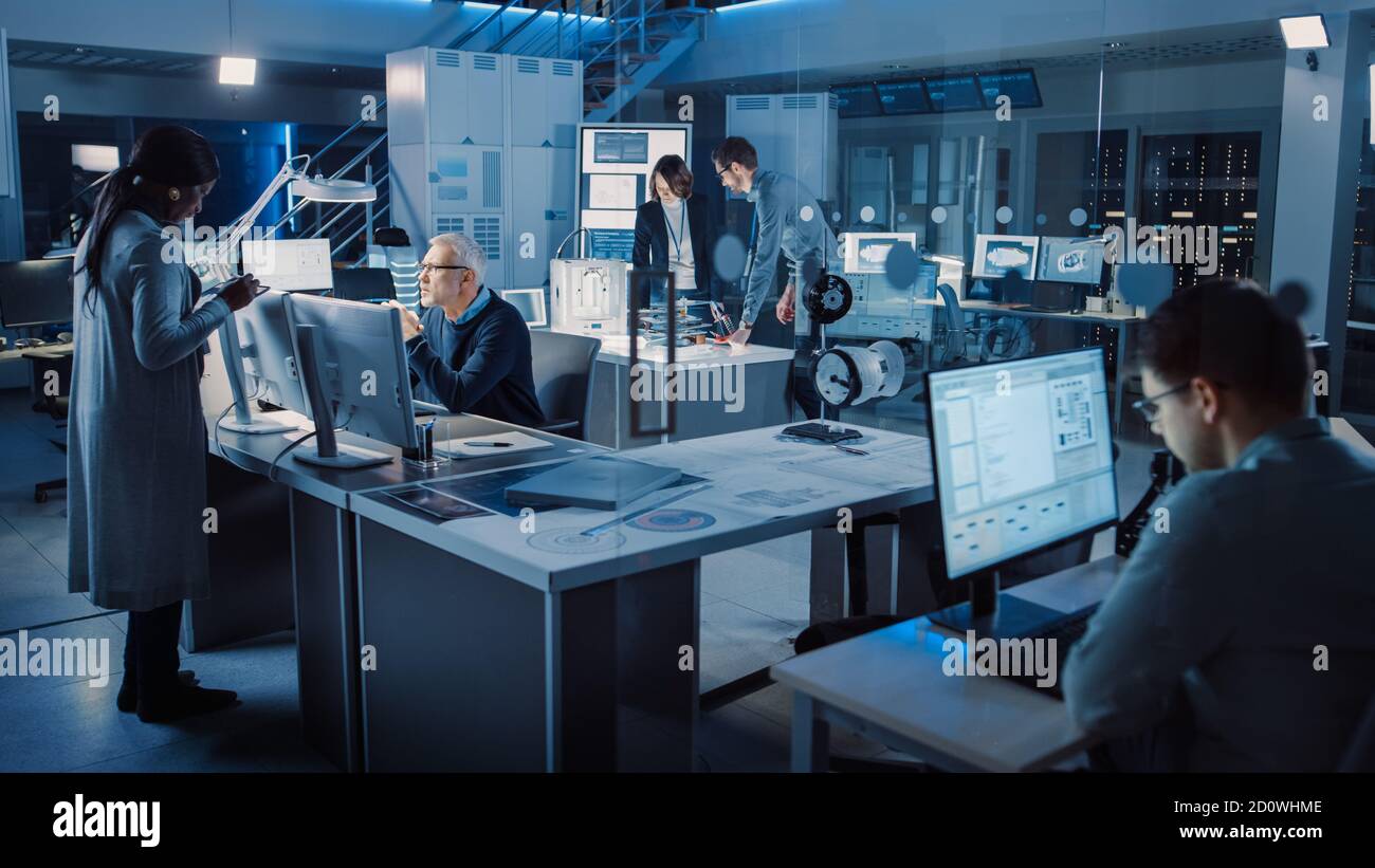 Diverse International Team of Industrial Engineers and Scientists ...