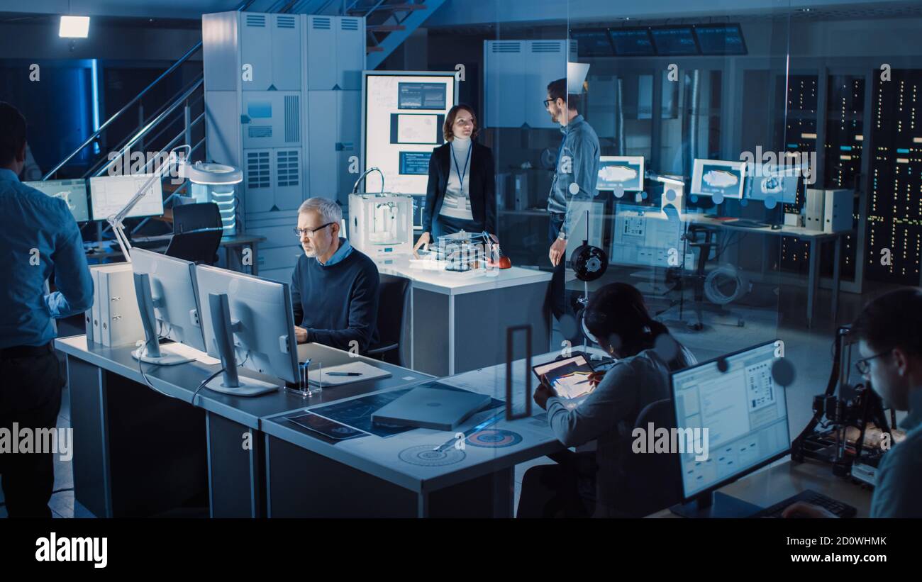 Diverse International Team of Industrial Engineers and Scientists ...