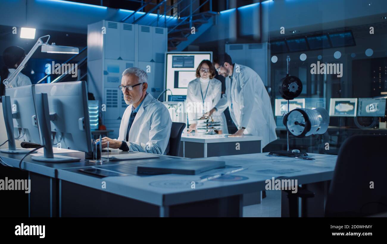 Diverse International Team of Industrial Scientists and Engineers ...