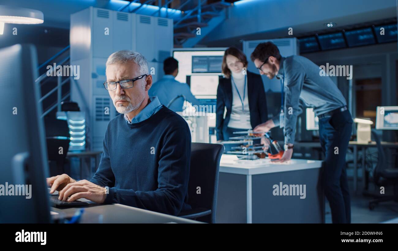 Diverse International Team of Industrial Engineers and Scientists ...