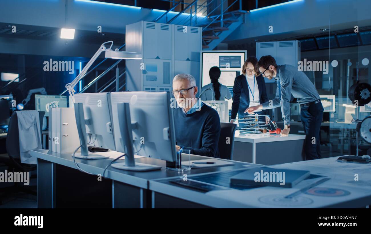 Diverse International Team of Industrial Engineers and Scientists ...