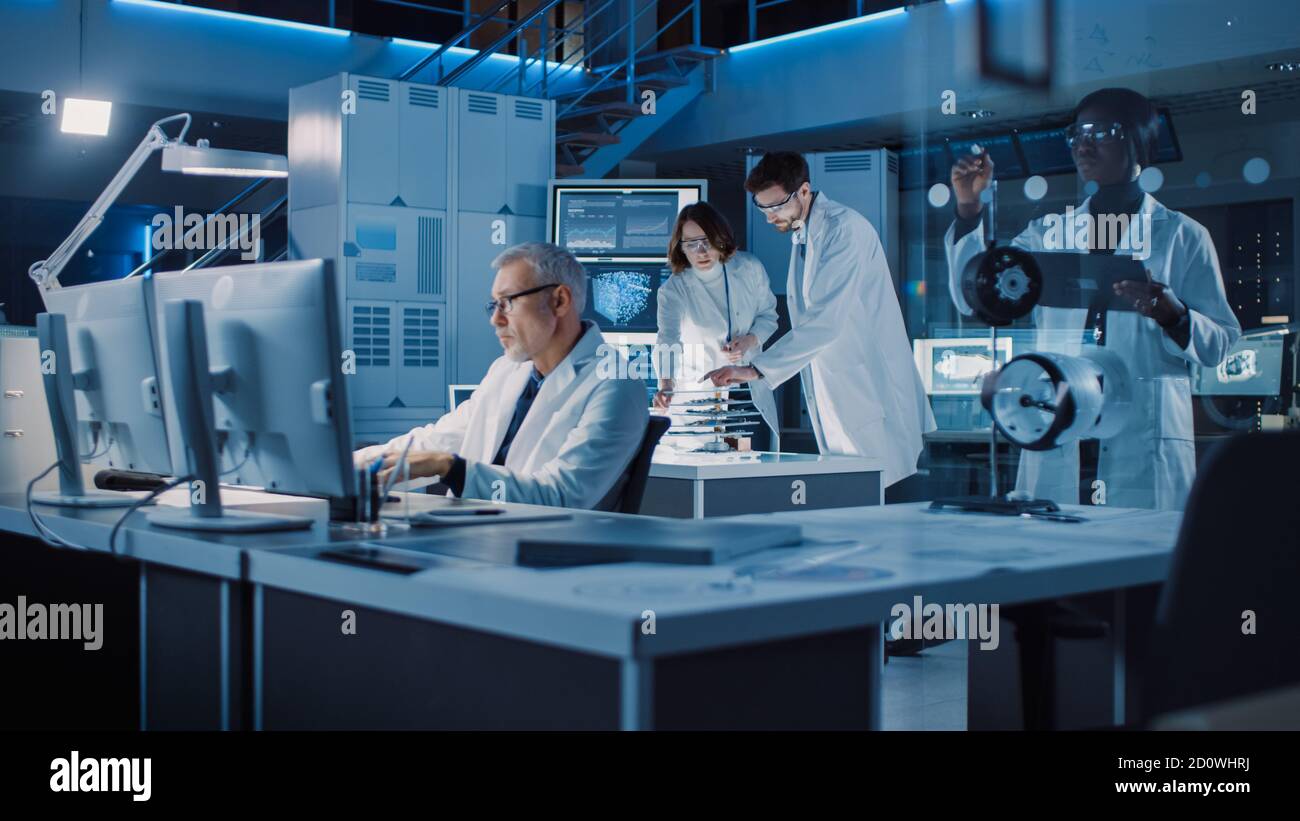 Diverse International Team of Industrial Scientists and Engineers ...