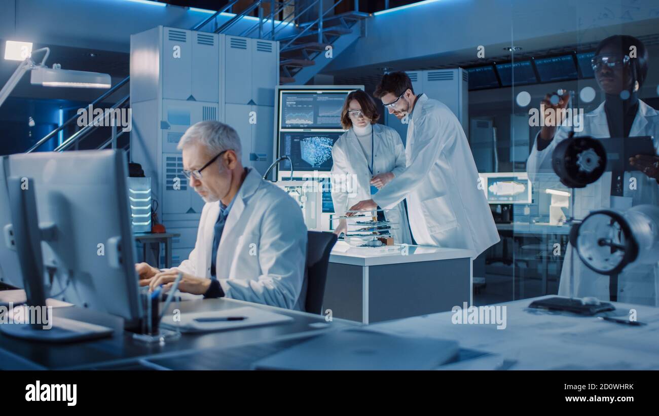 Diverse International Team of Industrial Scientists and Engineers ...