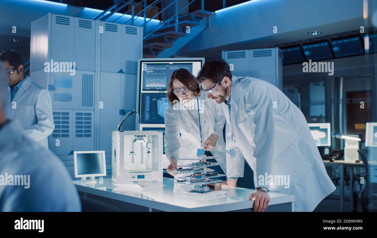 Diverse International Team of Industrial Scientists and Engineers ...