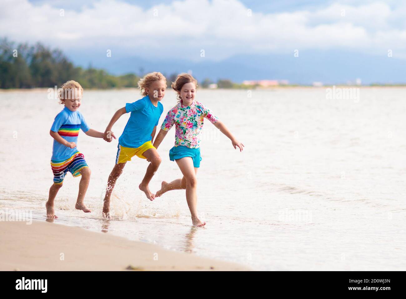 Child Playing Water Summer High Resolution Stock Photography and Images ...