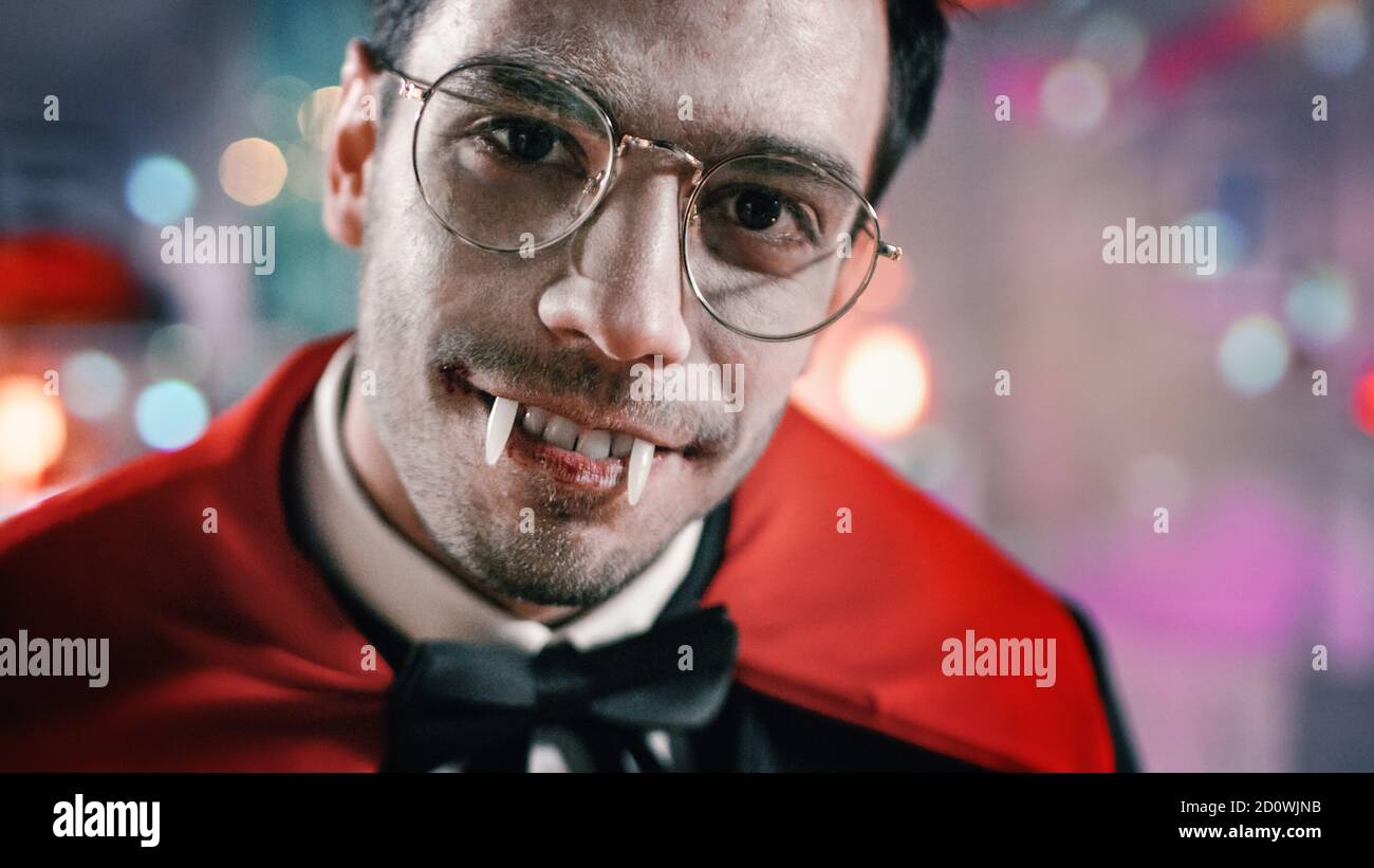 Black Man Smiling Creepily