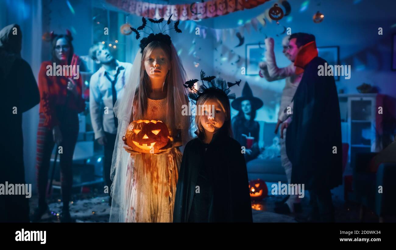 Cute Little Vampire Girl