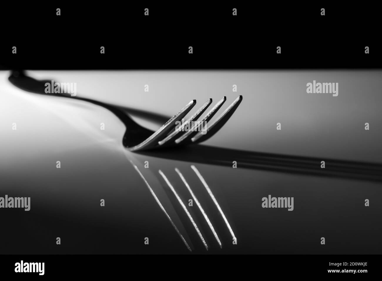 Fork Shadow Food Abstract High Resolution Stock Photography and Images ...