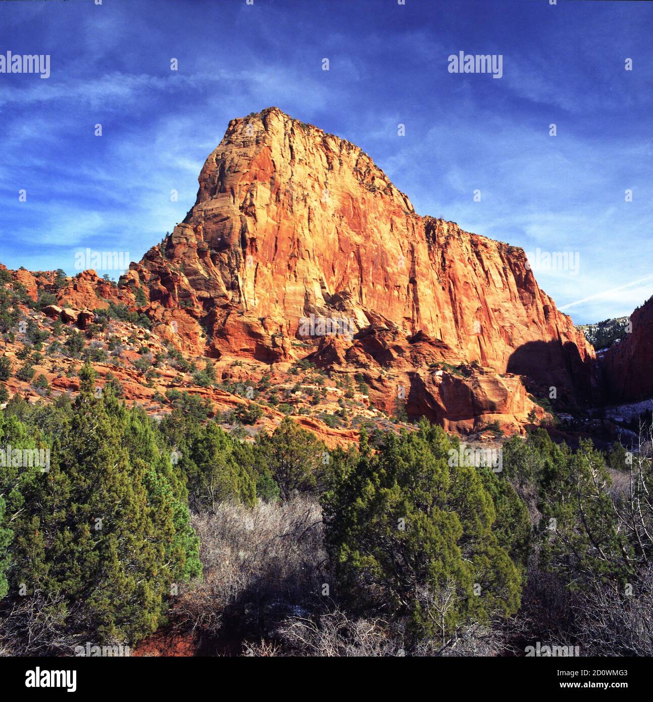 Striking Image of Paria Point along the Kolub Canyon Road in Zion ...