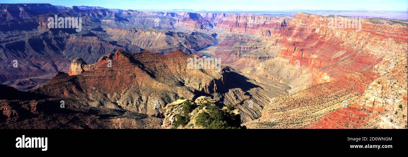 Incredible Views of the Colorado River as it Flows through the Grand ...