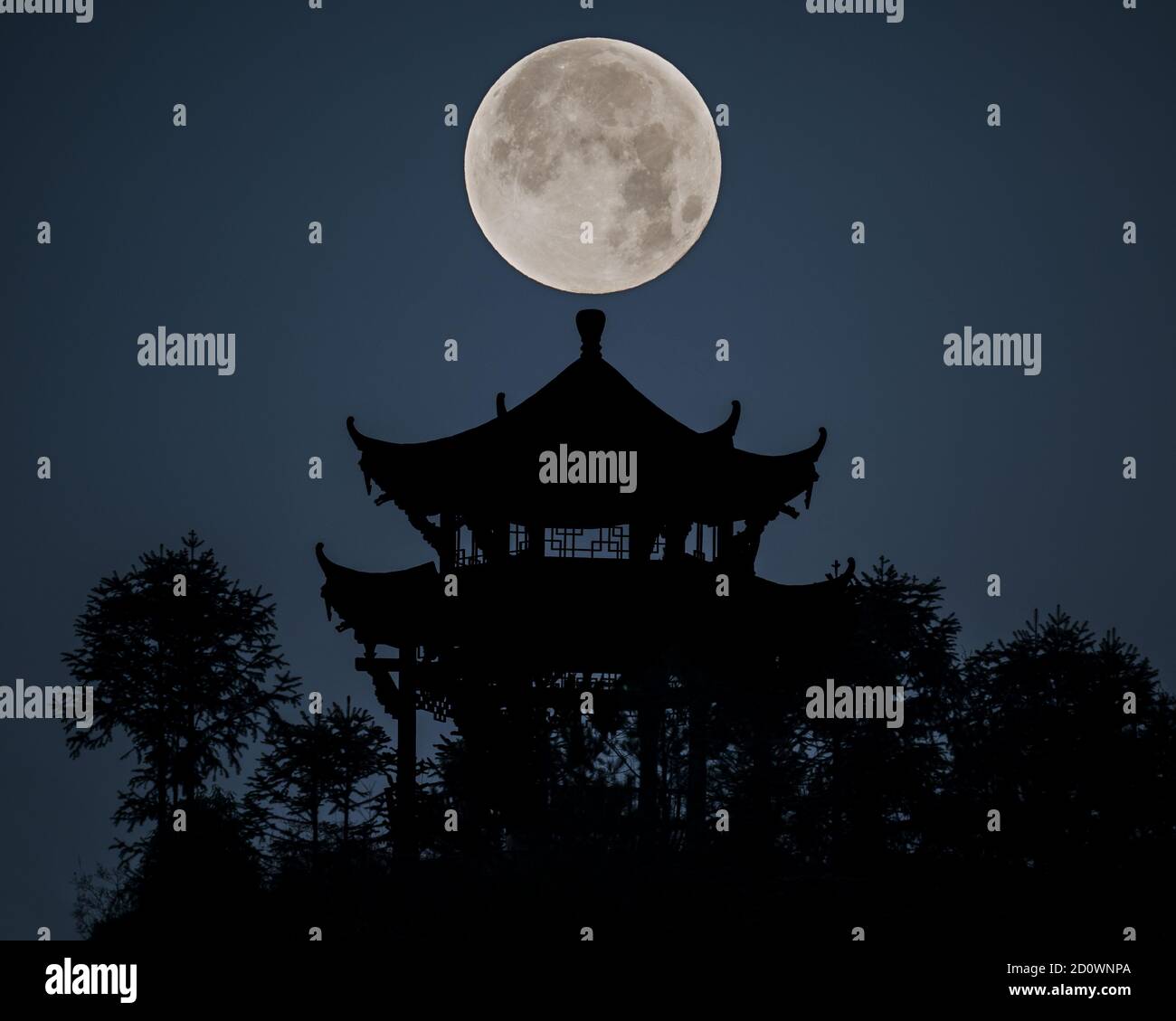 India night moon hi-res stock photography and images - Alamy