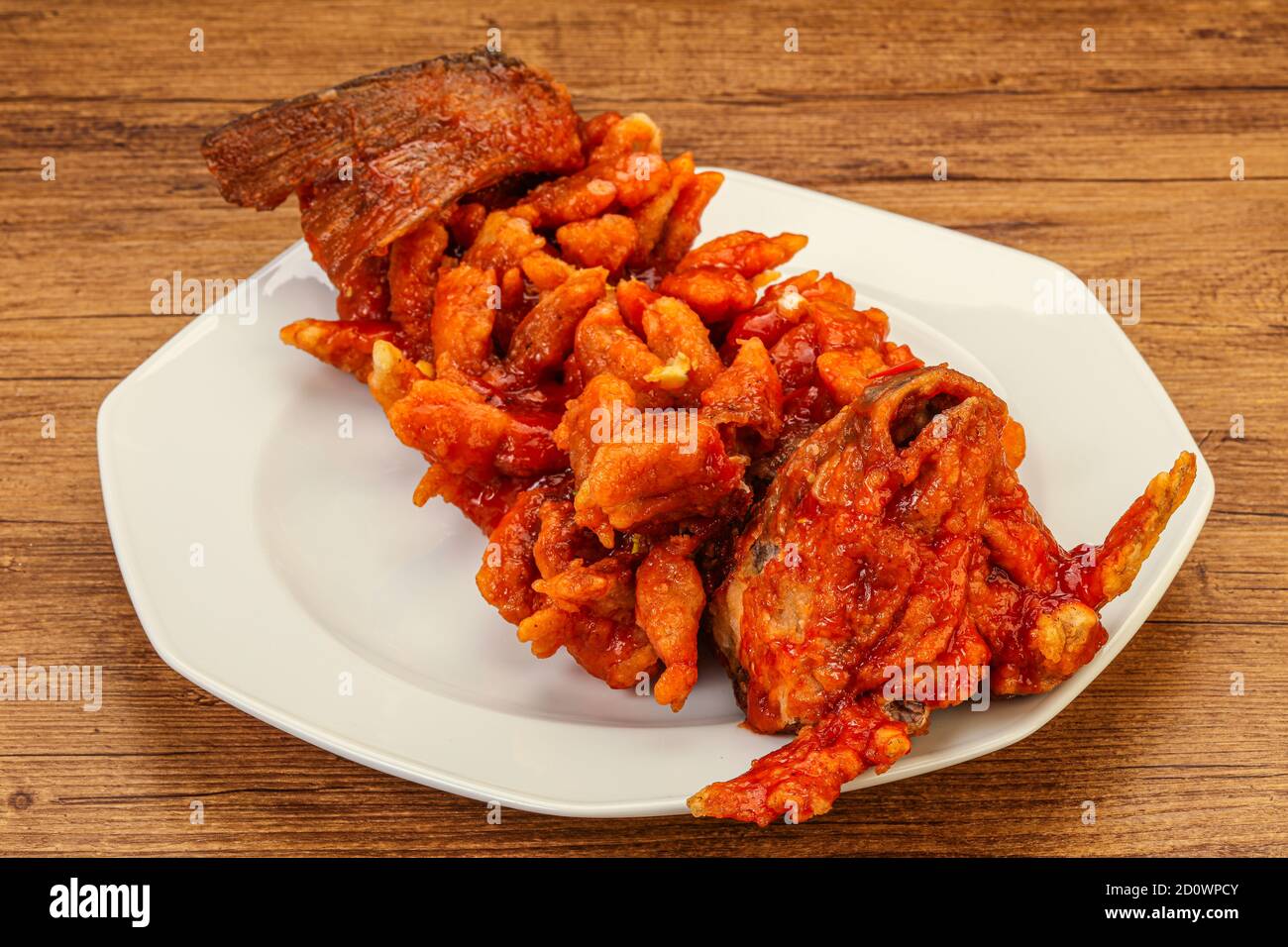Chinese cuisine squirrel fish with sweet sauce Stock Photo - Alamy