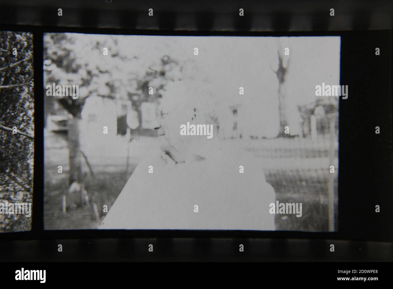 Fine 1970s vintage black and white photography of an older man in an ...