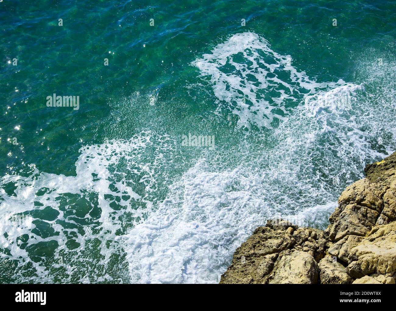 Coast of the Mediterranean Sea, Spain Stock Photo - Alamy