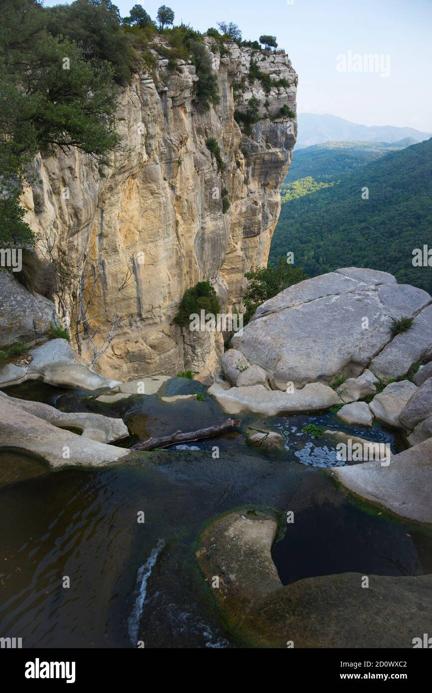 Salt de sallent waterfall hi-res stock photography and images - Alamy
