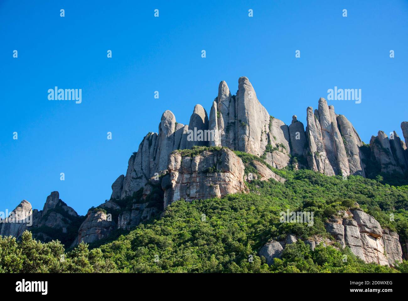 The Mountain of Montserrat, Catalonia, Spain Stock Photo - Alamy