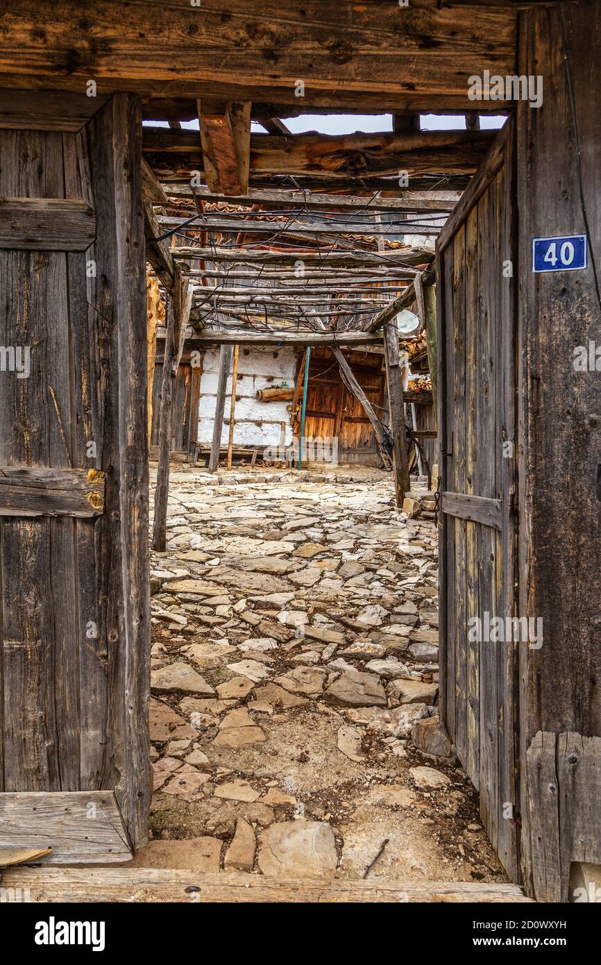 Original buildings reflecting traditional Ottoman architecture in ...