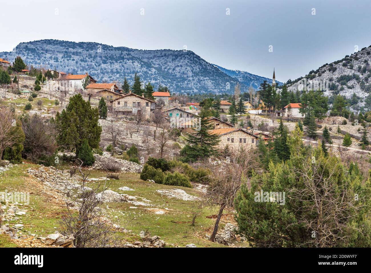 Original buildings reflecting traditional Ottoman architecture in ...