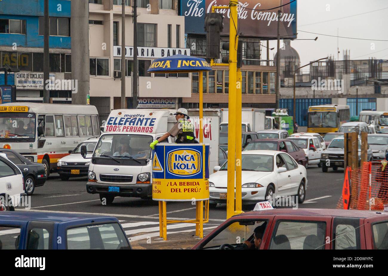 Traffic police lima peru hi-res stock photography and images - Alamy