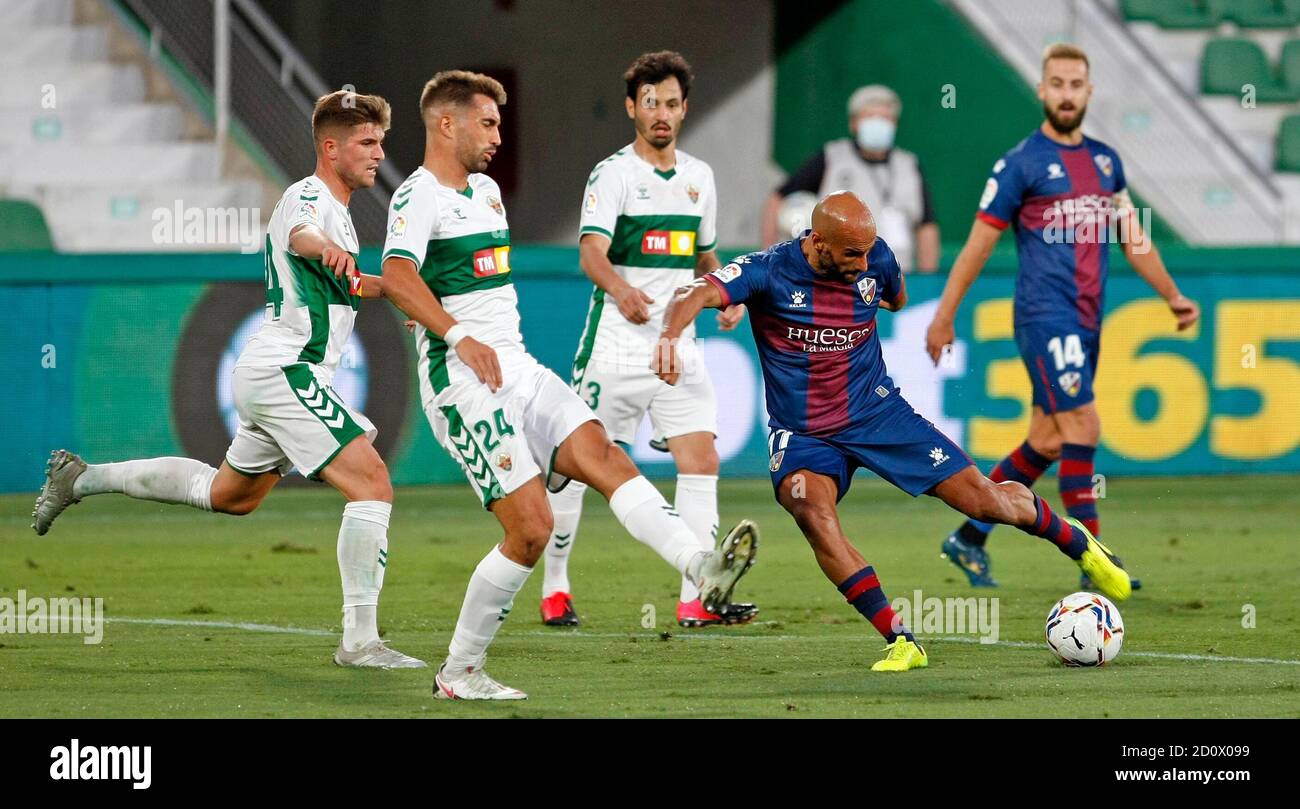 Elche, Spain. 03rd Oct, 2020. Spanish La Liga soccer match Elche vs ...