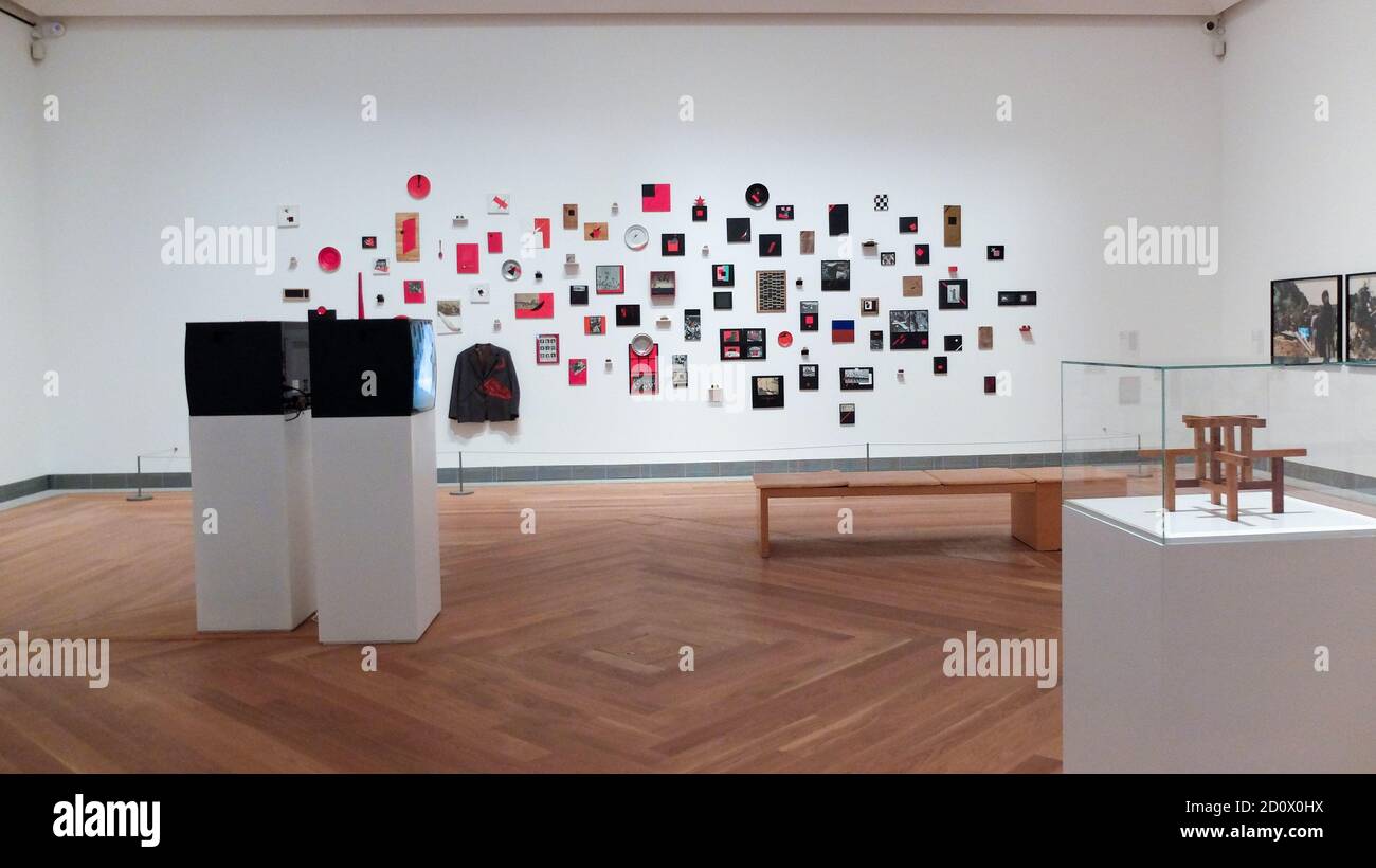 Modern art exhibition at Moderna Museet in Stockholm Stock Photo - Alamy