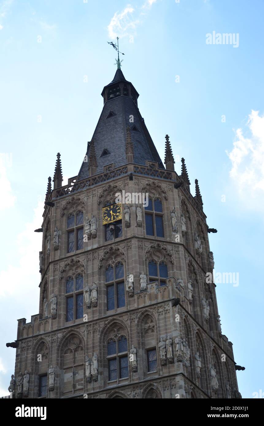 Building of Cologne City Hall (Kolner Rathaus), Germany Stock Photo - Alamy