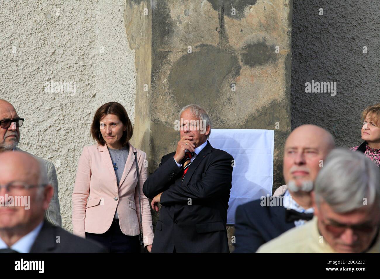 Agnieszka Bormann und Rolf Karbaum bei der Feier 30. Tag der Deutschen ...