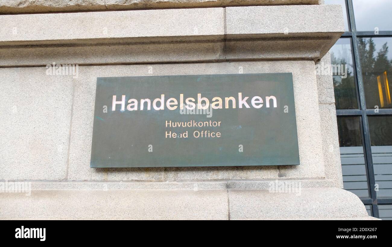 Svenska handelsbanken logo hi-res stock photography and images - Alamy