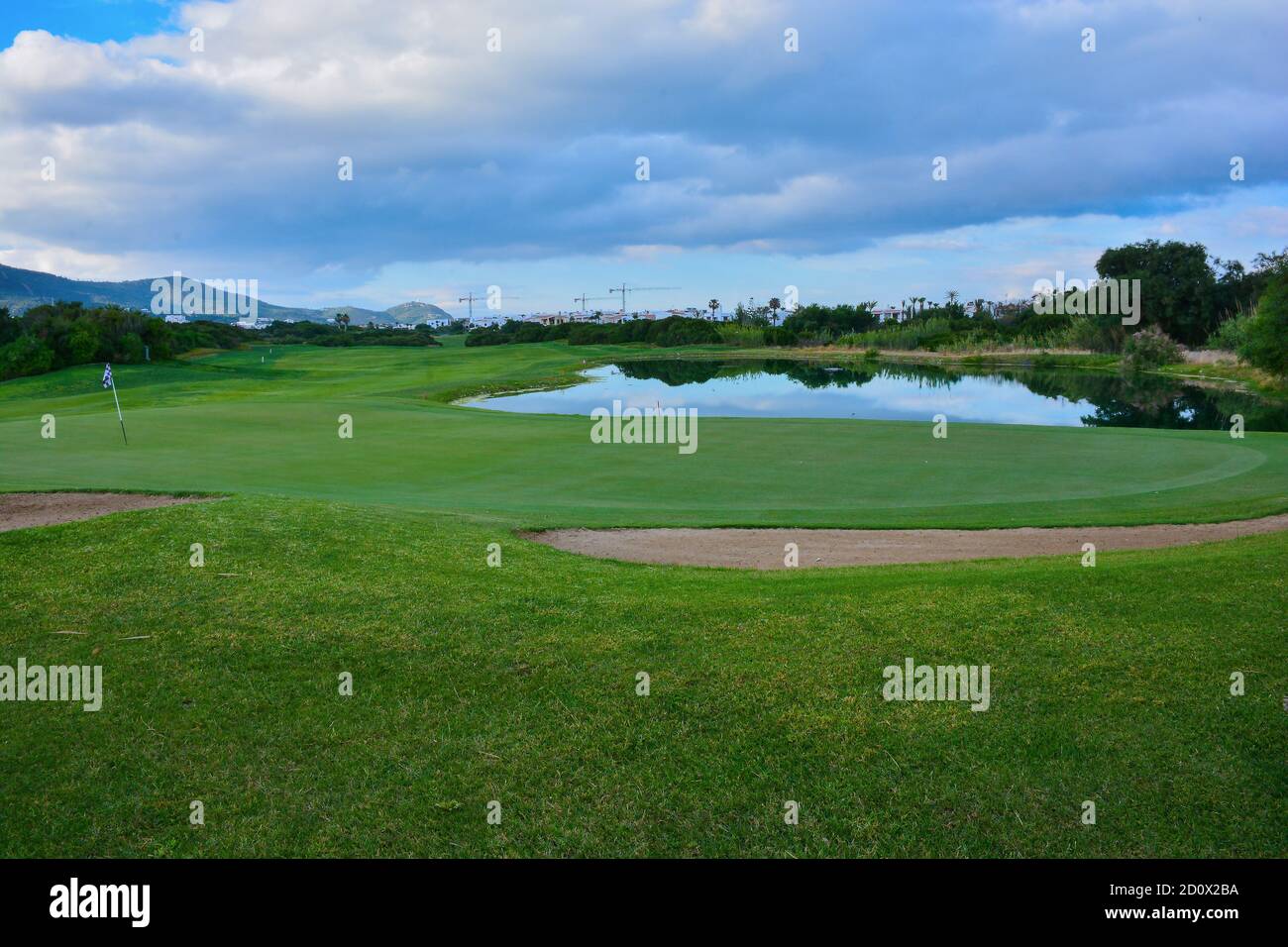 Panorama golf course hi-res stock photography and images - Alamy