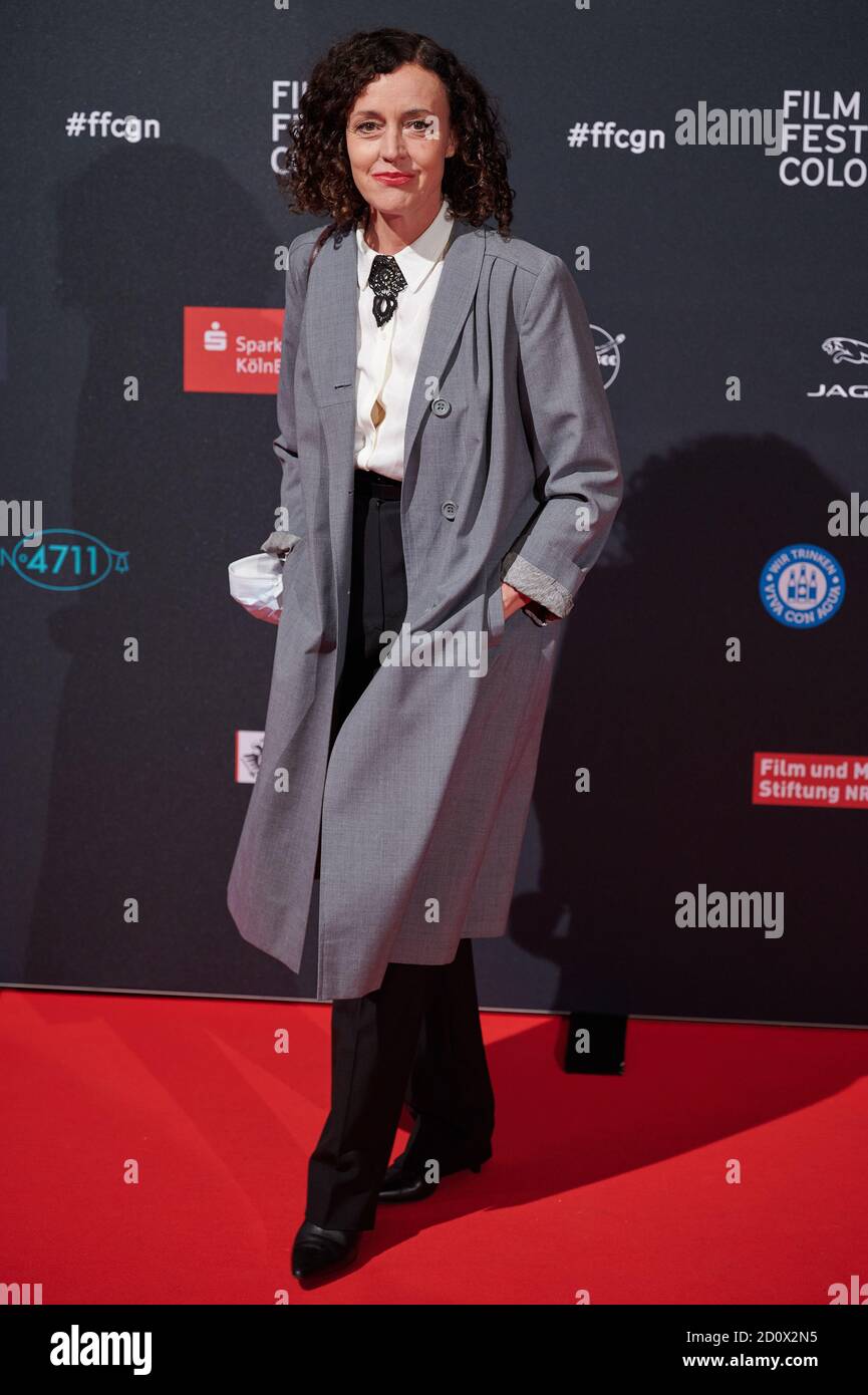 Cologne, Germany. 03rd Oct, 2020. The actress Maria Schrader comes to a ...