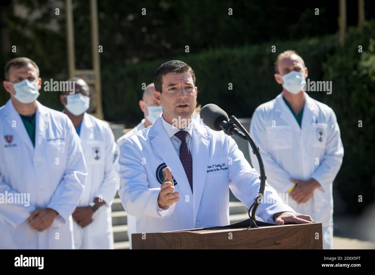 Bethesda, United States Of America. 03rd Oct, 2020. CDR Sean P. Conley ...