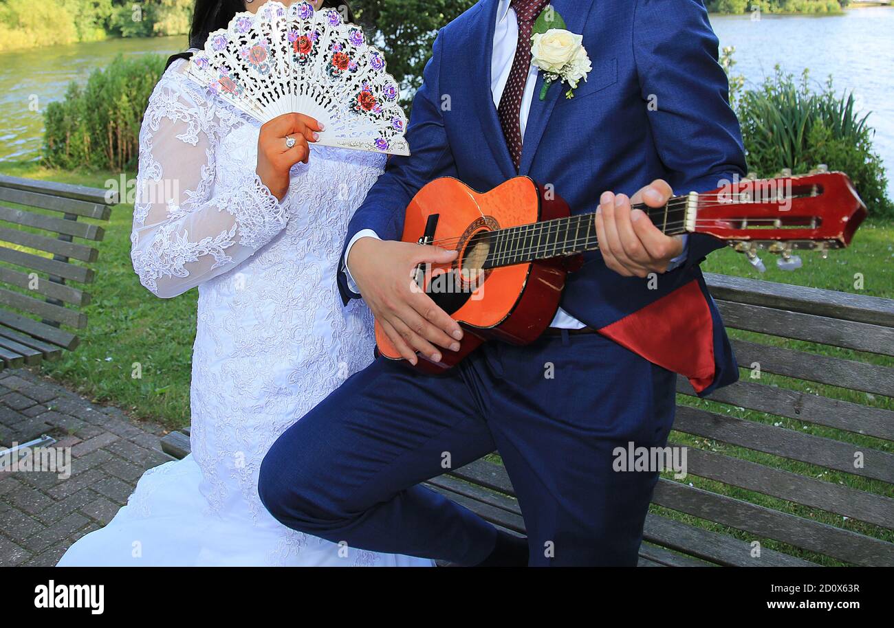 Wedding musical instrument hi-res stock photography and images - Alamy