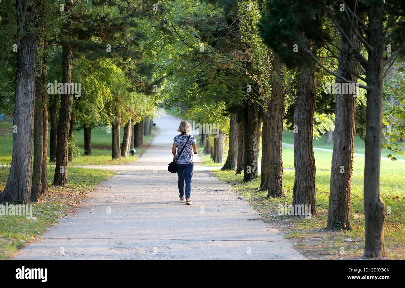 October walk hi-res stock photography and images - Alamy