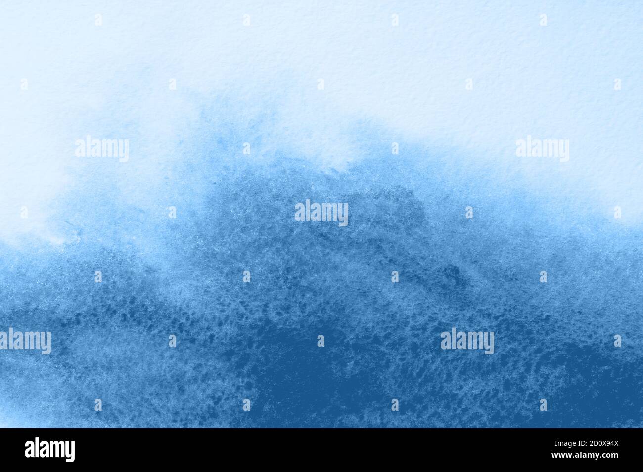 Photography on the theme of the trend color 2020. Bright blue smear of ...